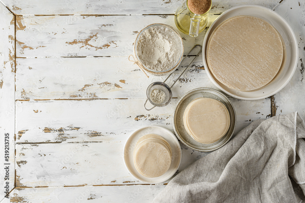 assorty different types of dough Stock Photo | Adobe Stock