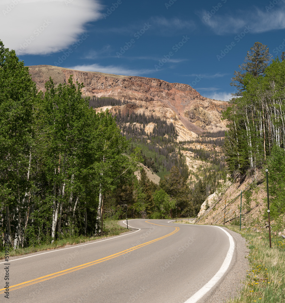 Slumgullion Earthflow is a rare geologic process of mass wasting. More ...