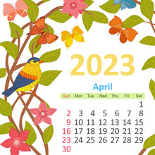 Bird Season Calendar Art Free Stock Photo - Public Domain Pictures