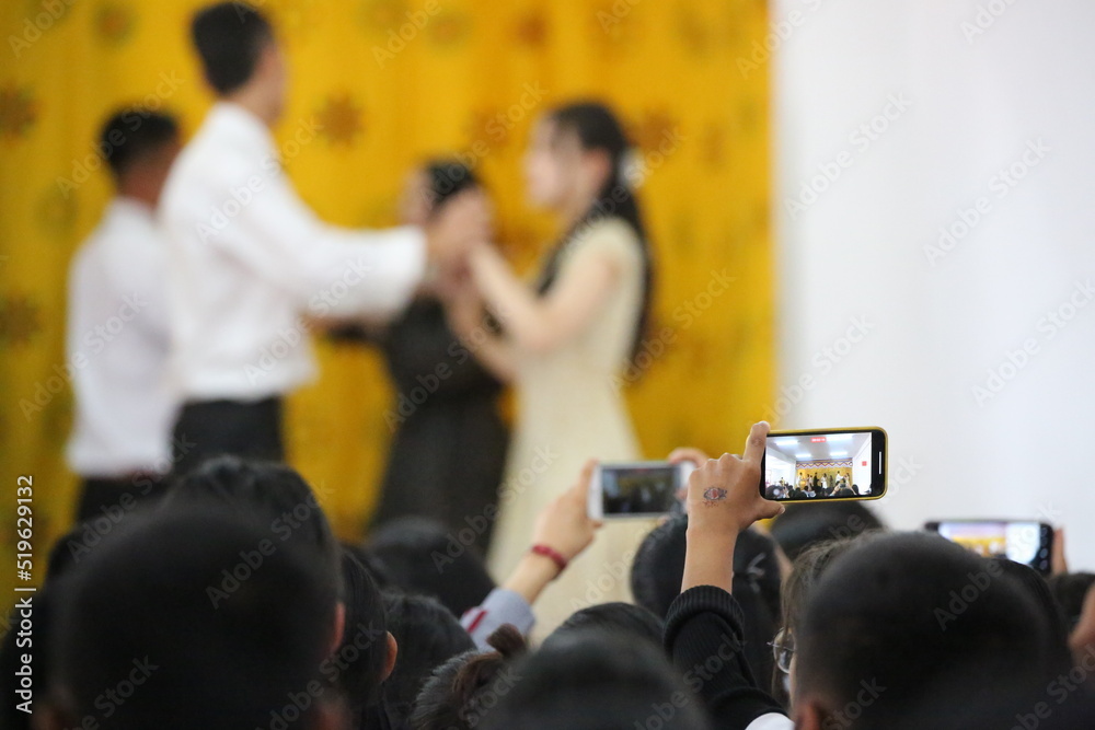 Recording video during Event Stock Photo | Adobe Stock