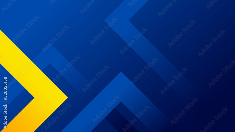 Abstract blue and yellow background. Design for poster, template on web ...