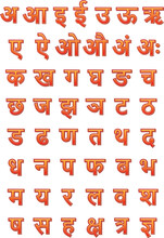 Devanagari Alphabet Chart Free Stock Photo - Public Domain Pictures