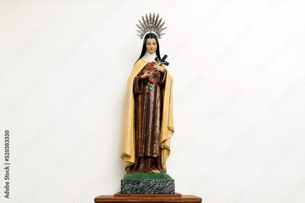 Statue of Saint Therese of the Child Jesus - Therese of Lisieux Stock ...