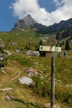 Signposts, French Alps, Signs Free Stock Photo - Public Domain Pictures