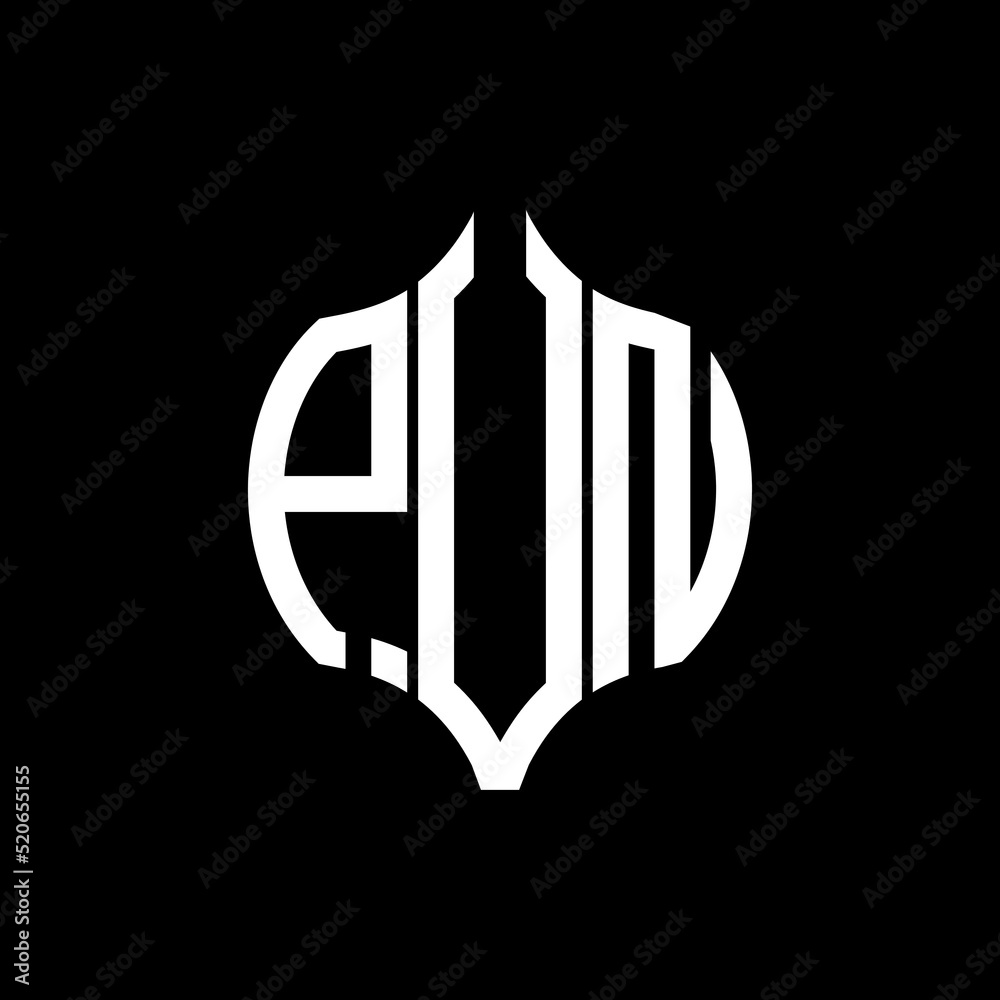PVN letter logo. PVN best black background vector image. PVN Monogram ...