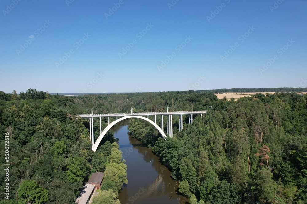 Bechyne Bridge or Bechyne Rainbow, rarely Rainbow Bridge is a unique ...