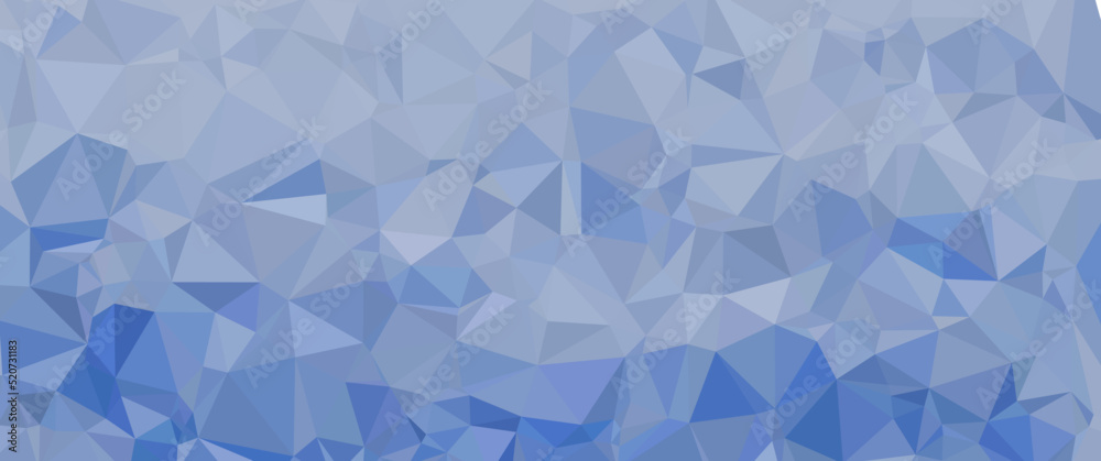 Abstract blue ice low poly background suitable for background, backdrop ...