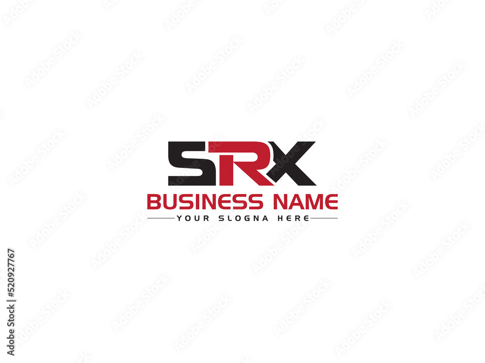 Alphabet SRX Logo Icon Vector, Premium SR s r x Logo Image Design And ...