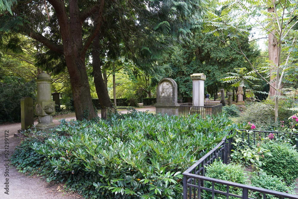Assitens Cemetery, where the famous Danish writer Hans Christian ...
