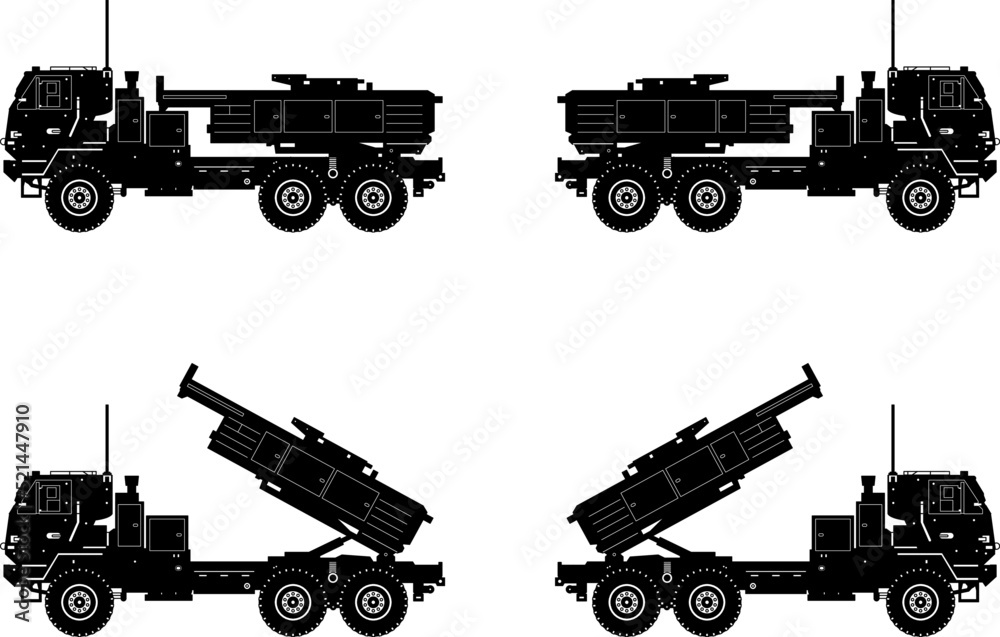 Lockheed Martin M142 HIMARS - High Mobility Artillery Rocket System ...