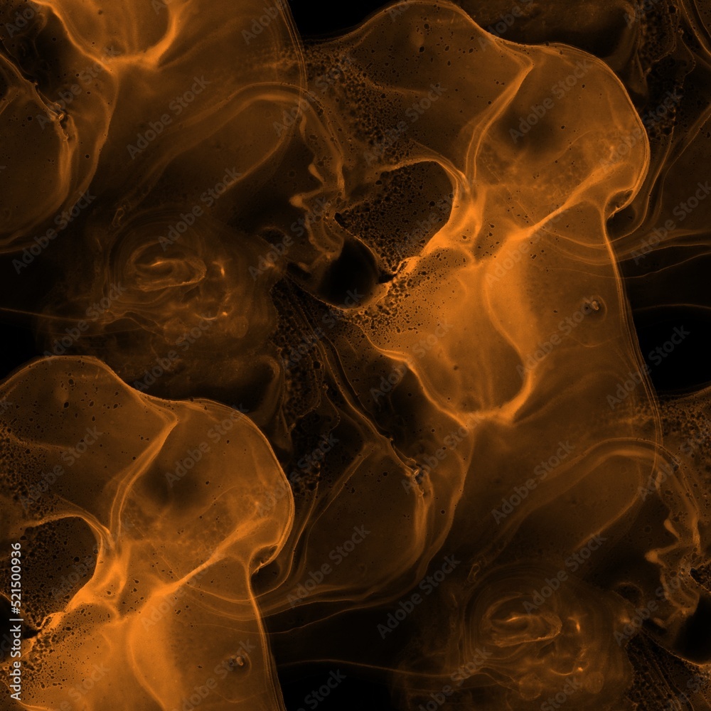 Seamless repeat pattern. Abstract fluid liquid paint, digital alcohol ...