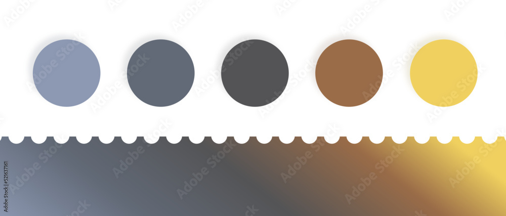 Sci- fi mystical color palette for web, illustration, art, painting ...