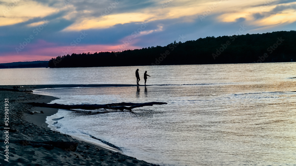 Sand Point, Pictured Rocks National Lakeshore, Munising, Michigan ...