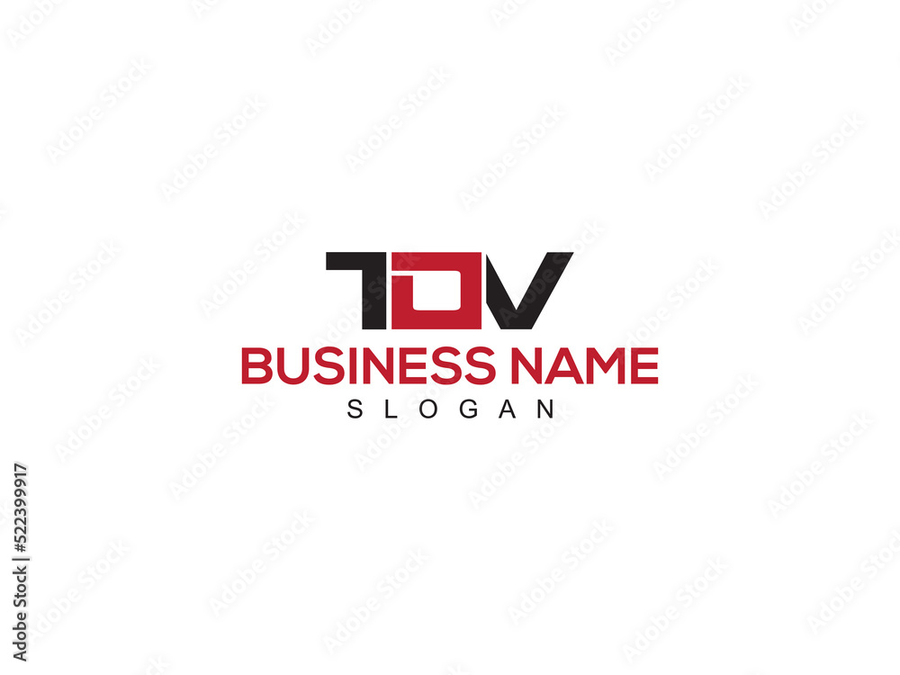Simple TOV Logo Icon Design, Letter TO Logo Image With Three Letter ...