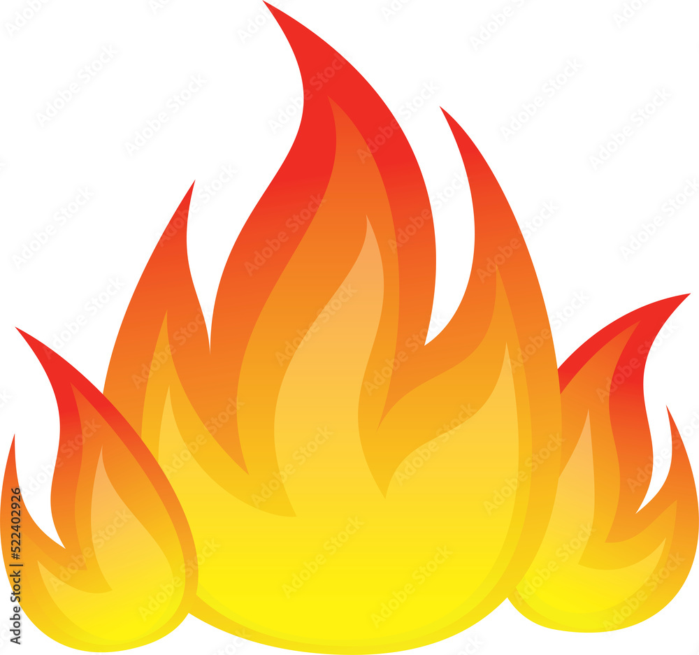 fire icon Stock Illustration | Adobe Stock