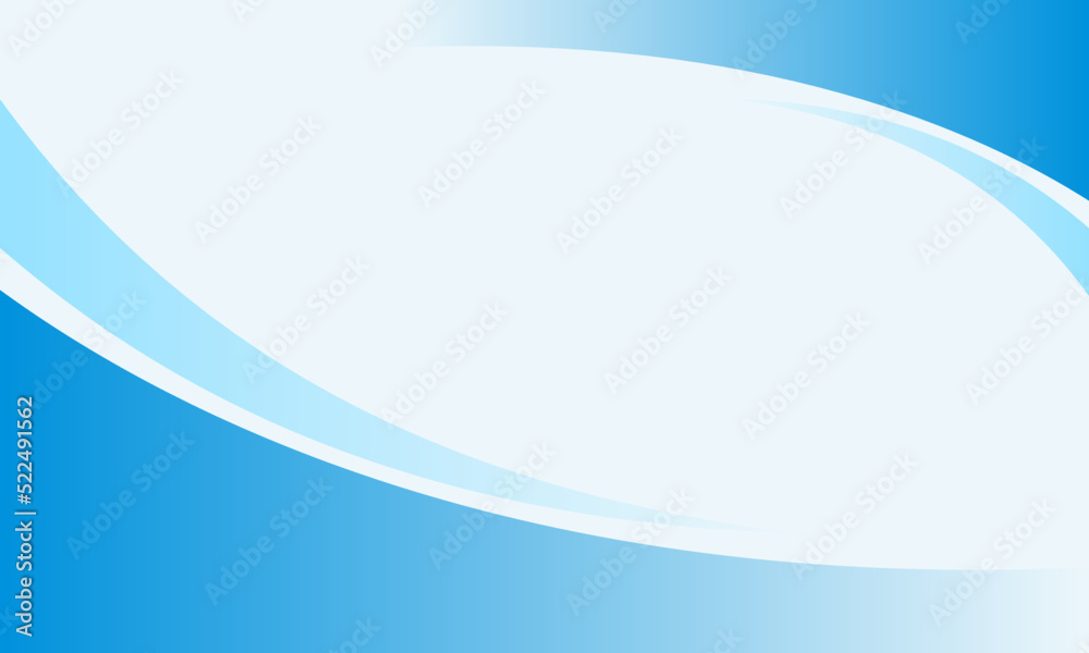 เวกเตอร์ Stock Blue curve background. Simple blue curve background for ...
