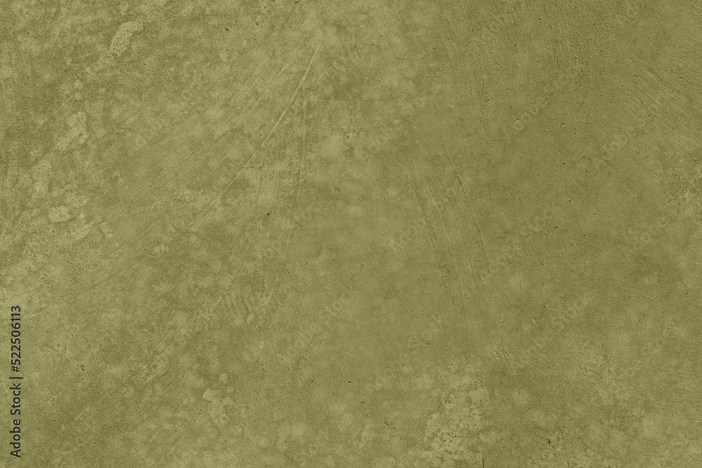 Fotografie Saturated pastel olive green colored low contrast Concrete ...