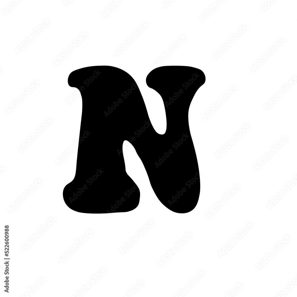 Image vectorielle Stock keep on Retro Groovy Font, Retro & Classic Font ...