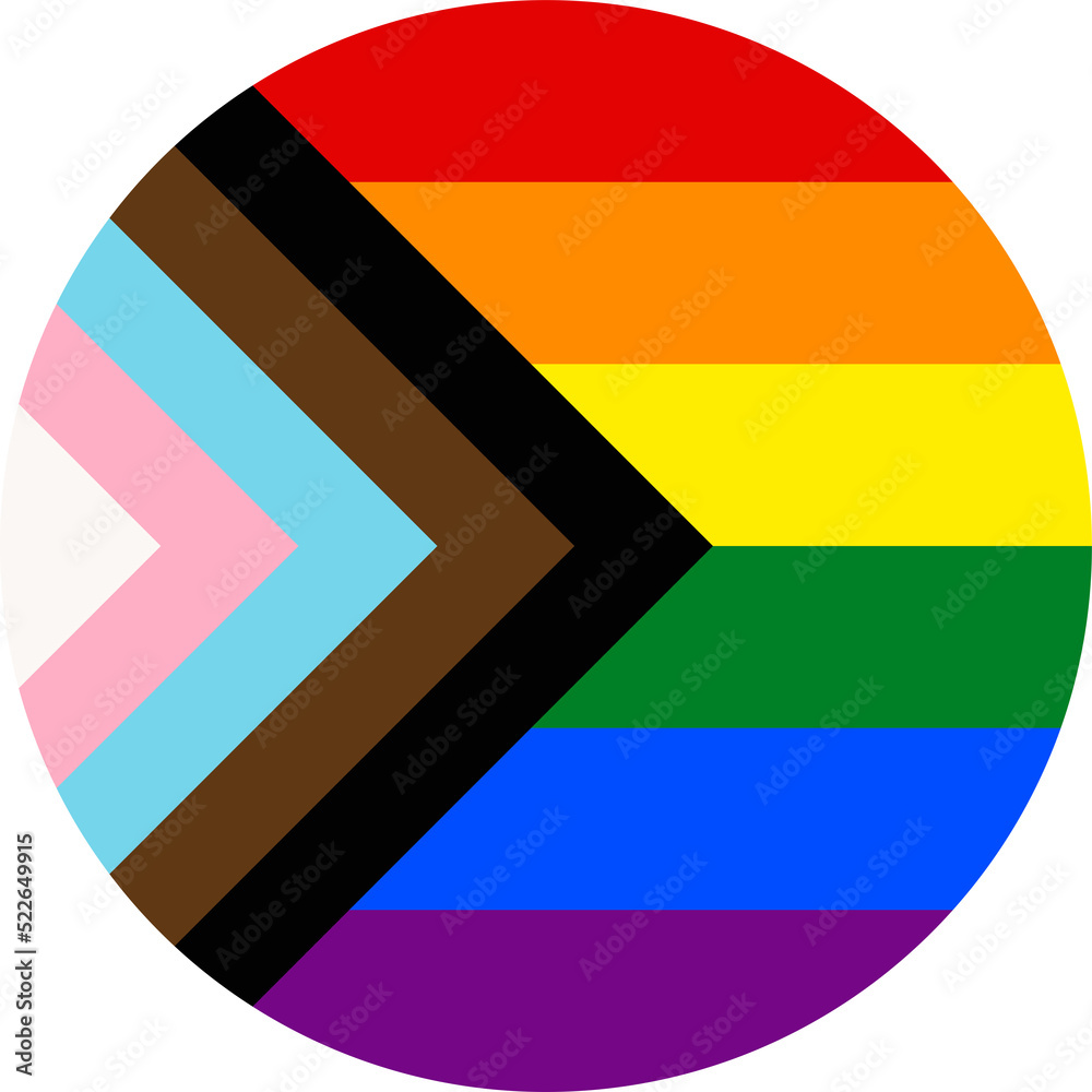 LGBTQ+ color. Pride symbol. Rainbow color for LGBTQ , The most widely ...