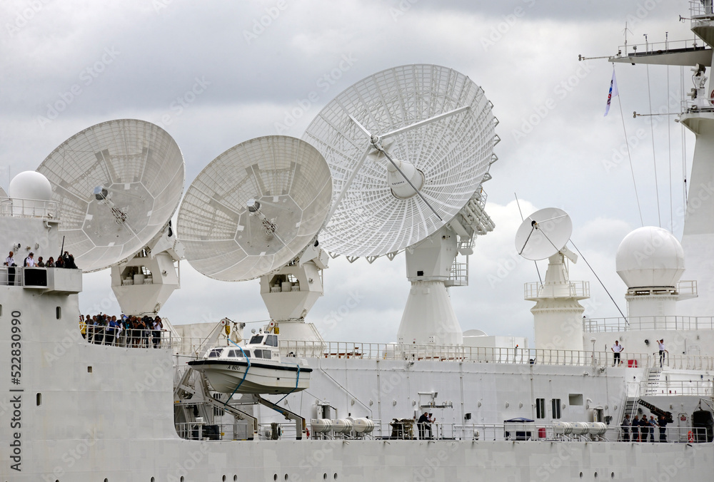 The Monge - BEM Monge, Test and Measurement Vessel, in the French Navy ...