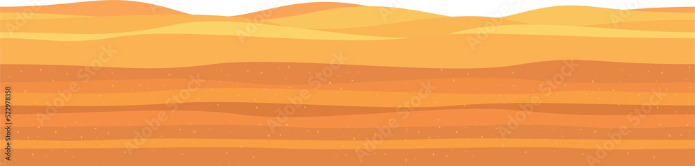 Soil ground and underground layers, sand texture Stock Illustration ...
