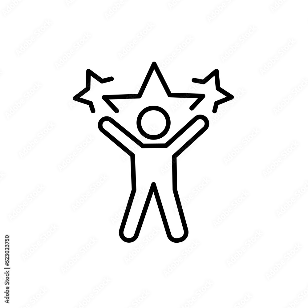 Self-Confidence icon. Simple element from soft skills icons collection ...