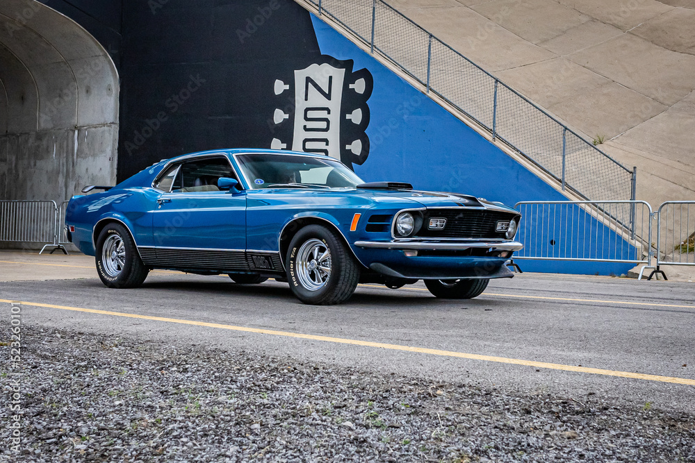 1970 Ford Mustang Fastback Mach 1 Stock Photo | Adobe Stock