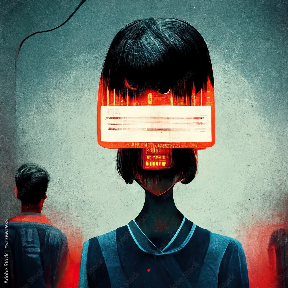 Cyber bullying concept, rumors, discredit, bullying, insult, racist ...