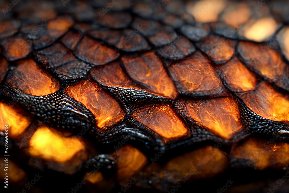 flaming dragon scales textures Stock Photo | Adobe Stock