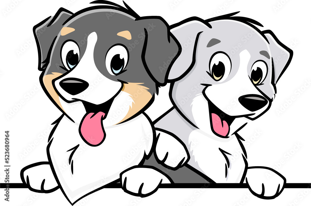 Isolated transparent illustration of cute cartoon dog puppy for design ...