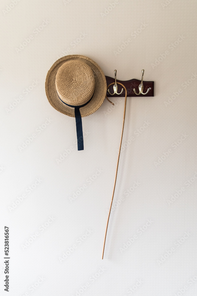 Vintage school cane, once used for corporal punishemnt of school ...