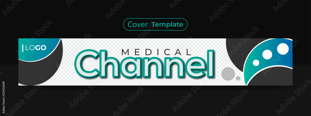 YouTube Banner Template or Creative white YouTube channel art or cover ...