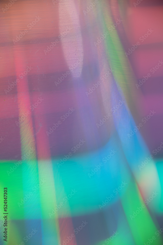 Prismatic Chromatic Holographic Aesthetic Neon Lights lines blur ...