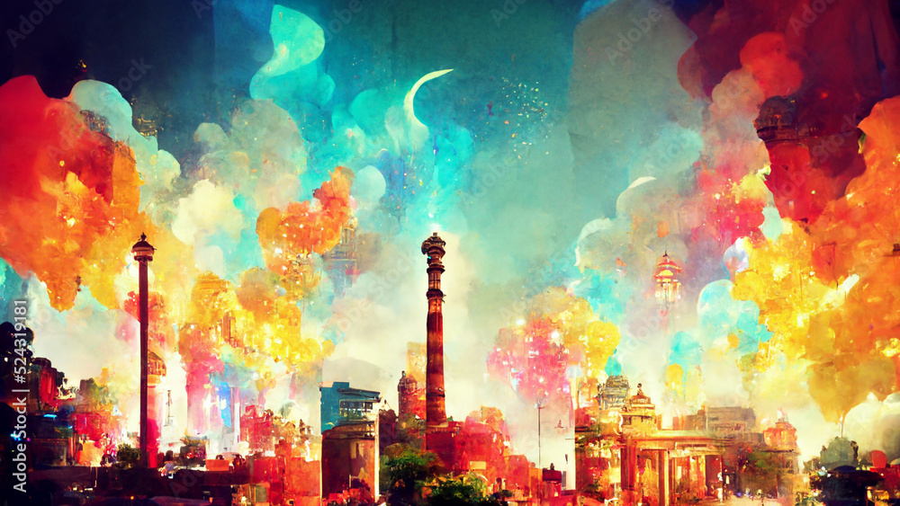 Background Image for Indian Festival and Culture Stock Illustration ...