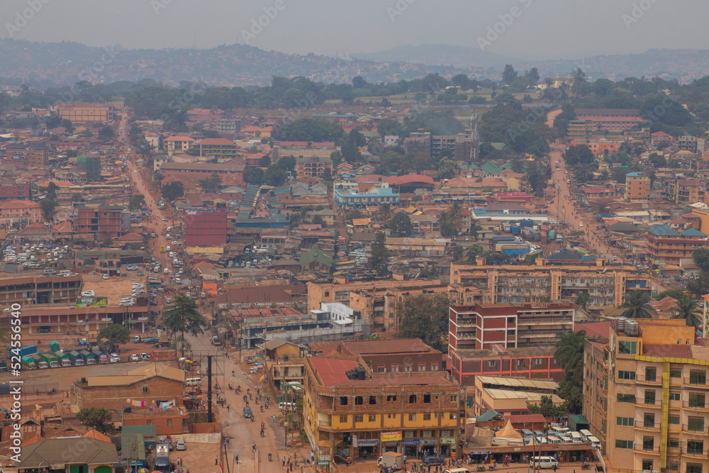 Kampala is a dynamic and engaging city in Uganda Stock Photo | Adobe Stock