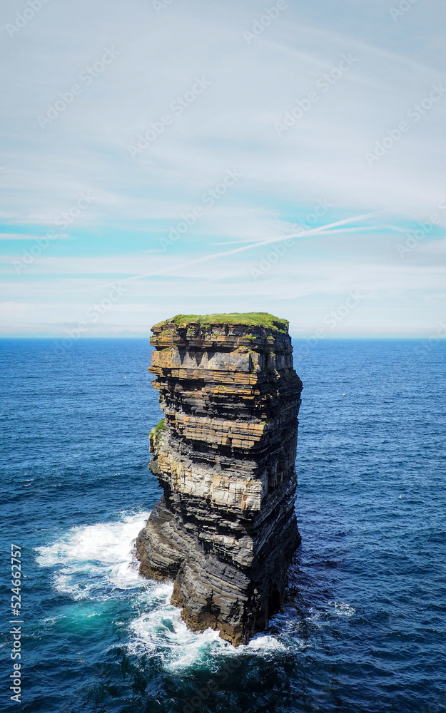 Downpatrick Head. Ballycastle, County Mayo, Ireland. Downpatrick Head ...