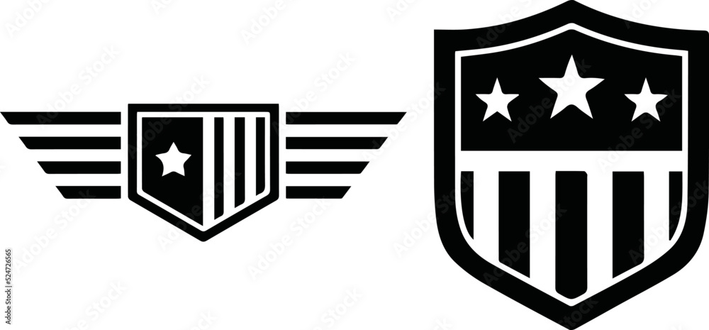 USA Shield Eps Vector, Silhouette, Logo, USA Shield Eps Vector Cut ...