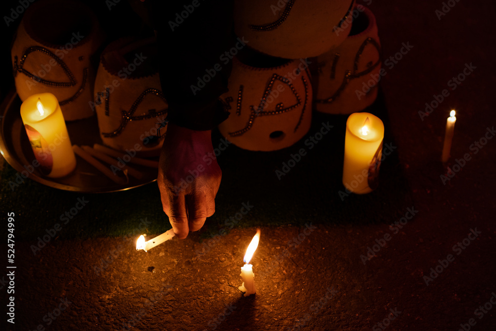 Foto de Stock The sacred month of Muharram Ashura in Karbala, Iraq, the ...