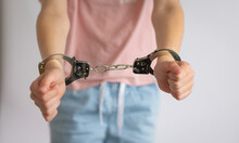 Hands In Handcuffs Free Stock Photo - Public Domain Pictures