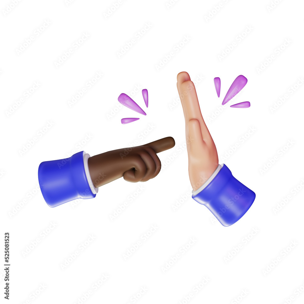 argument accusation angry debate accusing fingers 3d emoji hands ...