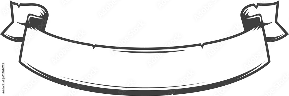 Heraldic imperial coat of arms banner ribbon Stock Illustration | Adobe ...