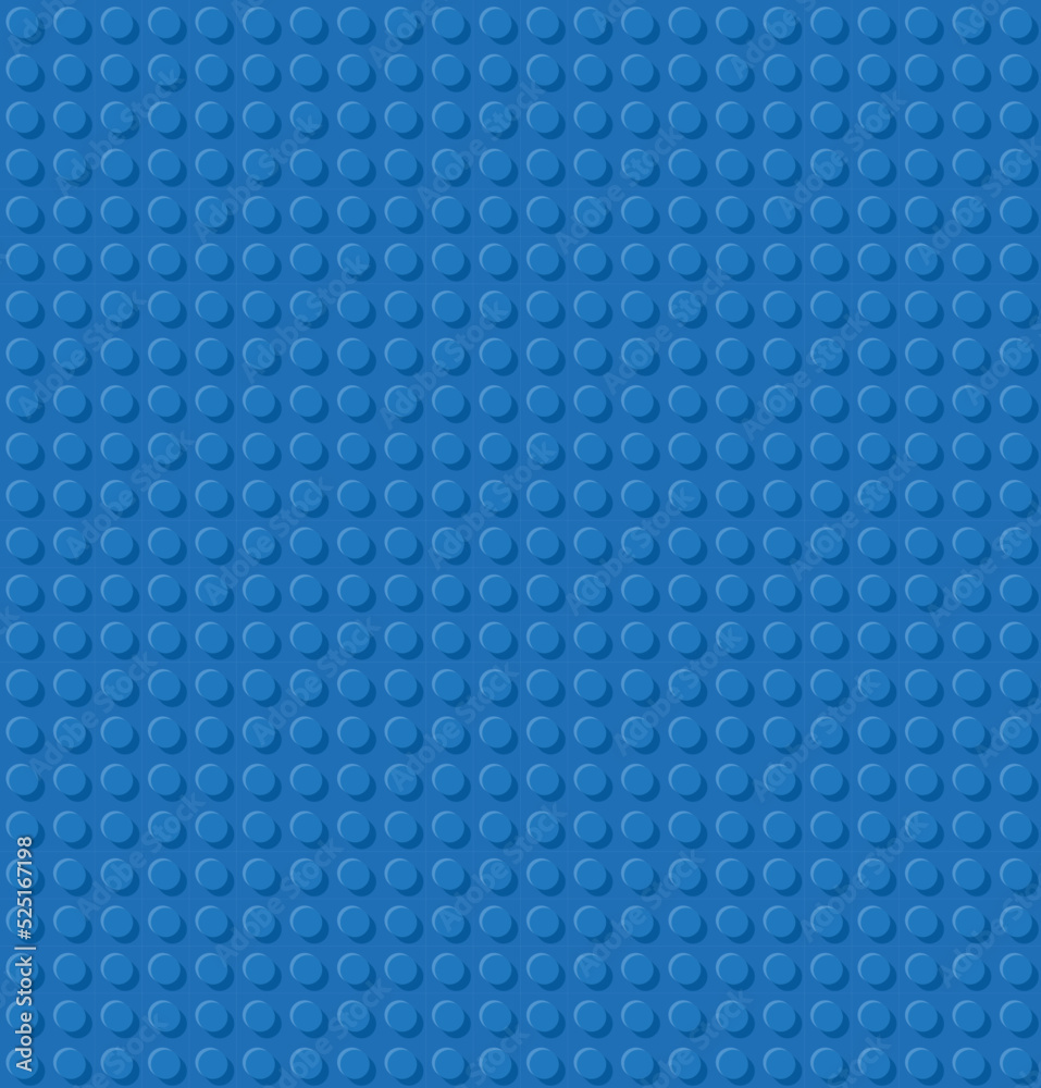 Seamless template of realistic colored plastic bricks. Construction ...