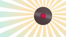 Retro Sunburst Vinyl Music Free Stock Photo - Public Domain Pictures