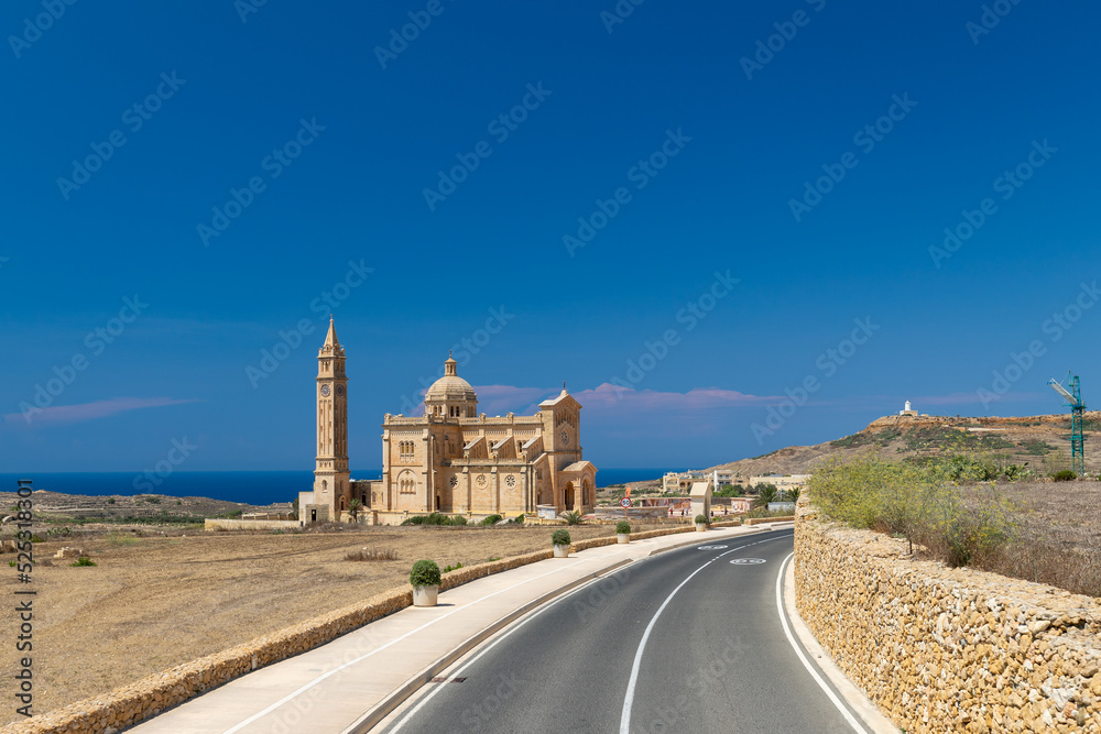 Ta' Pinu, Malta 08-08-2022 The shrine to Our Lady of Ta’ Pinu was built ...