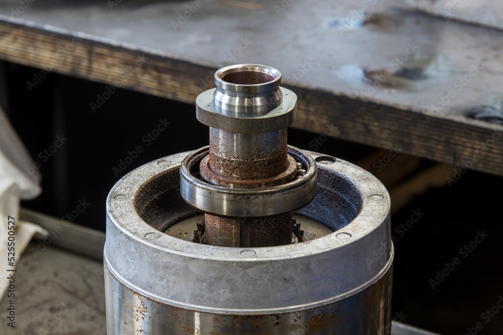 Rotor of IPM-SynRM (Internal Permanent Magnet Synchronous Reluctance ...