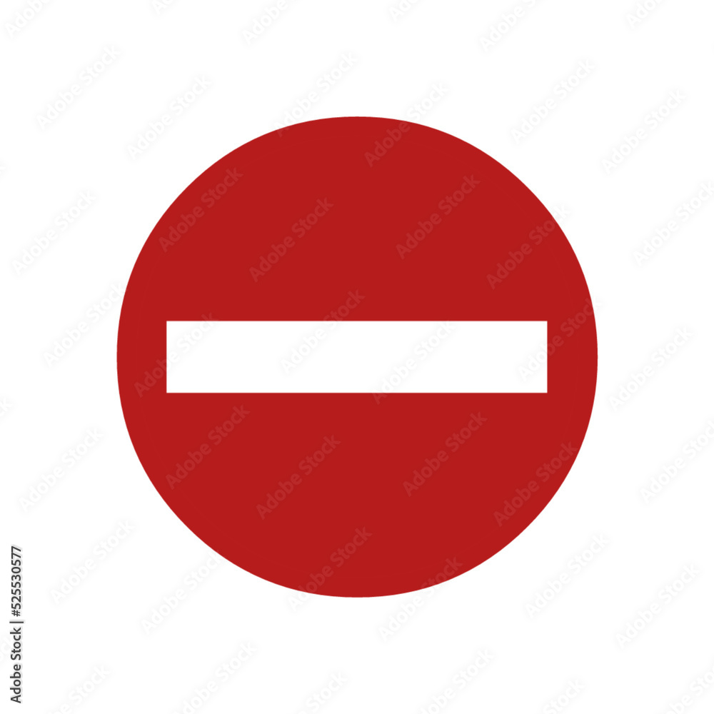 Prohibition sign prohibited from entering PNG royalty free Stock ...