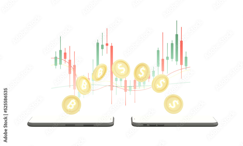 digital currency gold coins It is enclosed around a digital currency ...