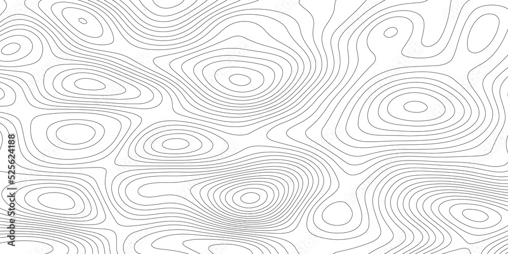 Topographic contour map. Vector cartography illustration. Topography ...