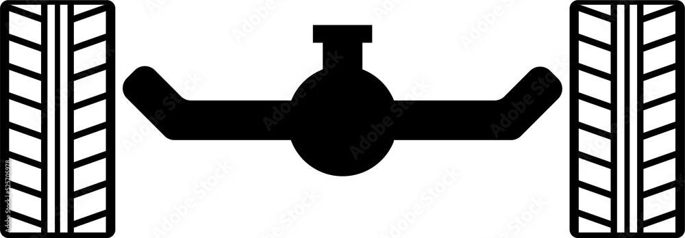 Modern automotive icon of car sway bar . The coolest car icons ever ...