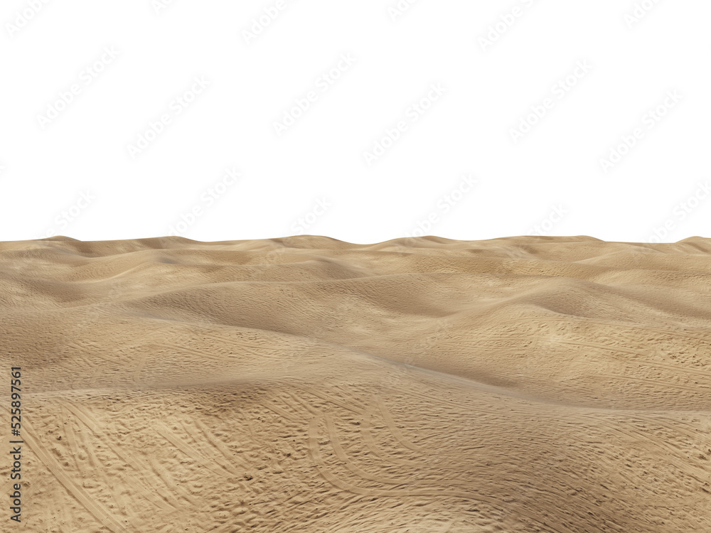 Sandy Foreground Floor with Perspective, Transparent Background PNG ...